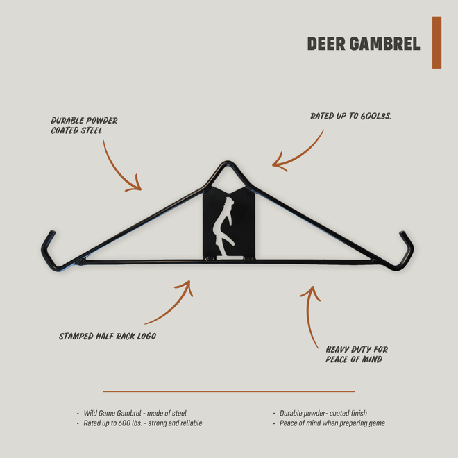 HALF RACK® Icon Deer Gambrel – Novix Outdoors